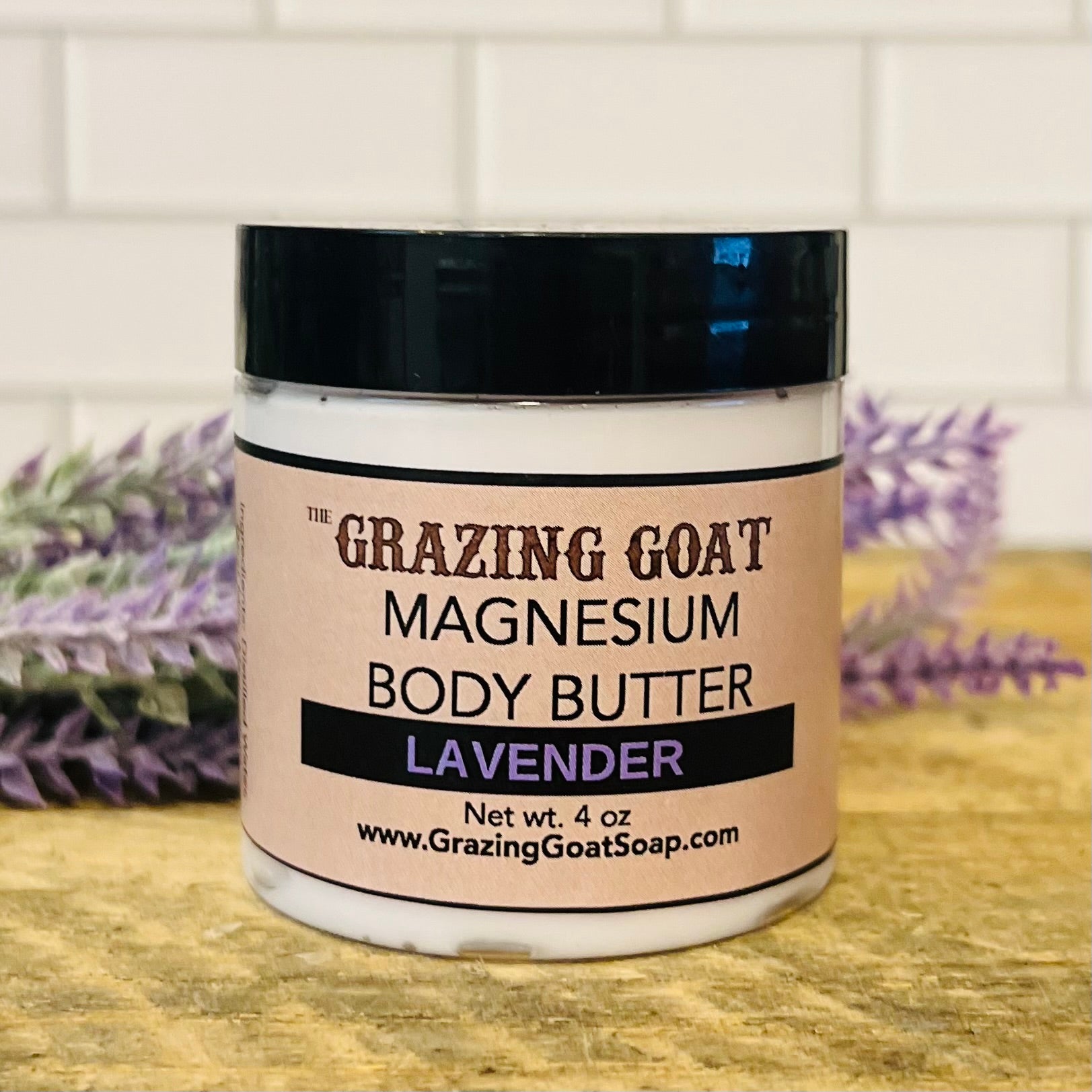 Magnesium Body Cream | Grazing Goat Soaps