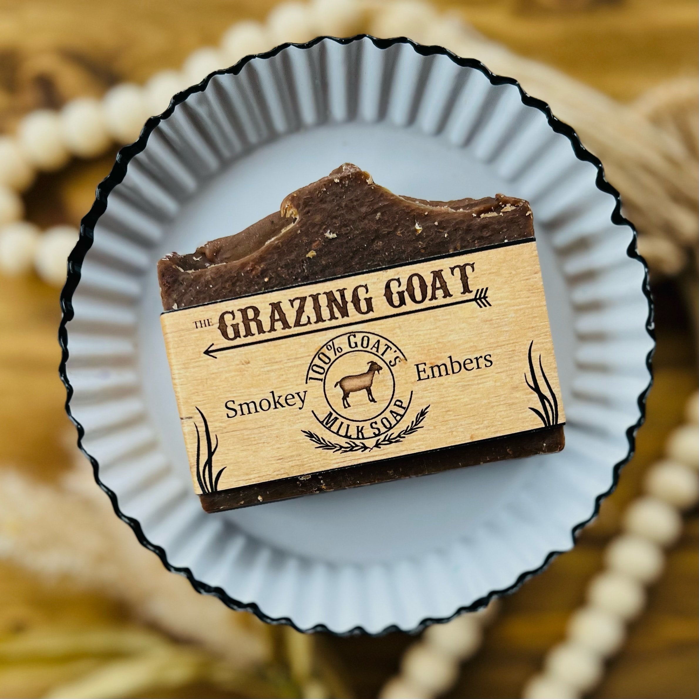 Smokey Embers (Pine Tar) | Grazing Goat Soaps